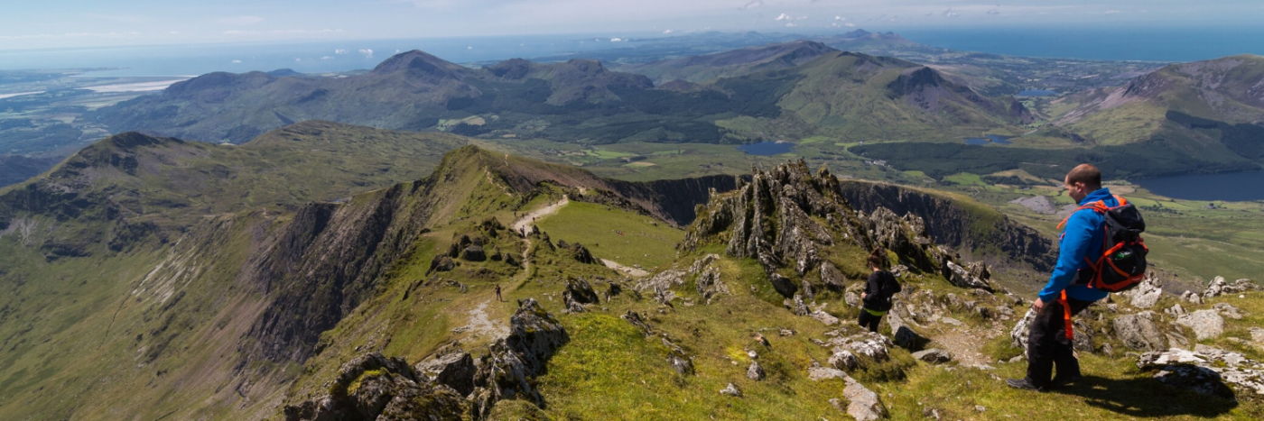 Welsh 15 Peaks Challenge 3 day trek in Snowdonia