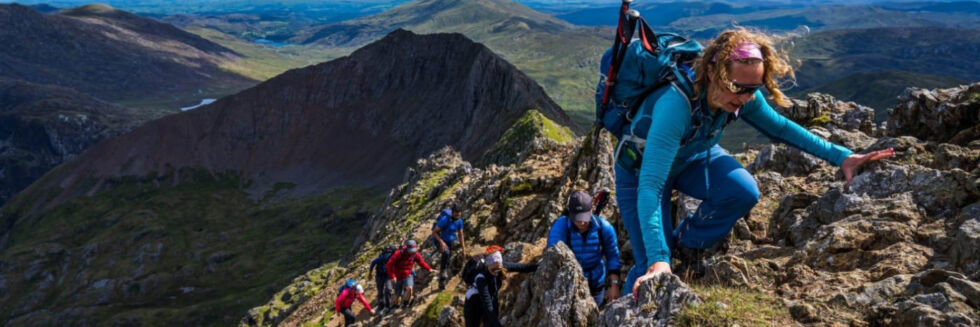 Welsh 15 Peaks Challenge 3 day trek in Snowdonia