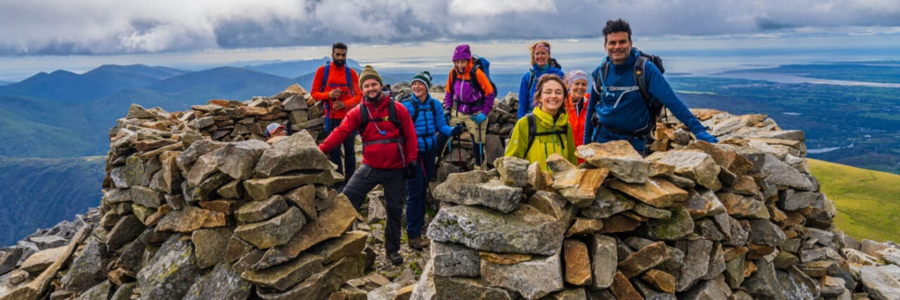 Welsh 15 Peaks Challenge 3 day trek in Snowdonia