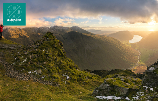Adventuress in the Wild Scafell Pike Trek